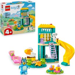 Konstruktionsspielsteine Lego "Bluey und Chloe auf dem Spielplatz (11201), Lego Bluey", bunt, Spielbausteine, Kinder, Kunststoff, Konstruktionsspielsteine, Made in Europe, Topseller