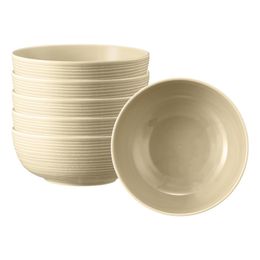 Schale Seltmann Weiden "Foodbowl Terra &oslash; 20,4 cm 6er Set", beige (sandbeige), L:20,4cm, Sch&uuml;sseln, Schale