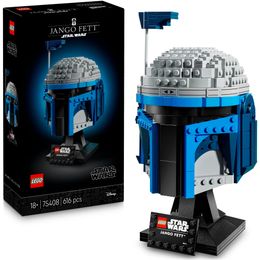 Konstruktionsspielsteine Lego "Jango Fett Helm (75408), Lego Star Wars &trade;", bunt, Spielbausteine, Kinder, Kunststoff, Konstruktionsspielsteine, Made in Europe