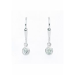 Adelia&acute;s Paar Ohrh&auml;nger ADELIA&acute;S "925 Silber Ohrringe Ohrh&auml;nger mit Zirkonia &Oslash; 4,6 mm", silber, Ohrringe, Damen, Silber 925 (Sterlingsilber), Paar Ohrh&auml;nger