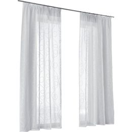 HEINE HOME unisex Dekostore wei&szlig;, Gr&ouml;&szlig;e 225x135 cm