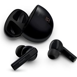 Philips wireless In-Ear-Kopfh&ouml;rer "TAT 2520", schwarz, B:3,2cm H:2,3cm T:2,08cm, Kopfh&ouml;rer, wireless In-Ear-Kopfh&ouml;rer