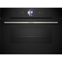 Bosch Dampfbackofen "CSG7361B1", Energieeffizienz: A+, schwarz, B:59,4cm H:45,5cm T:54,8cm, Back&ouml;fen, AirFry-Funktion, Dampfbackofen