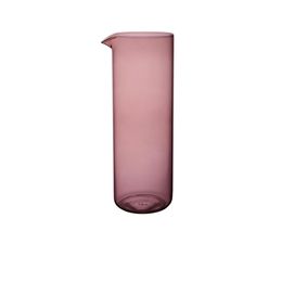 Karaffe "Wasserkaraffe / Saftkrug Like Glass 1 Liter", pink (grape), LIKE. BY VILLEROY & BOCH, Karaffen, Karaffe