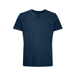 T-Shirt Blend "T-Shirt BHAshton", Damen, Gr. S, blau (marineblaus), Obermaterial: 100% Baumwolle CO., Shirts T-Shirt