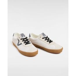 Sneaker Vans "Sport Low", Herren, Gr. 47, bo5, multi, marshmallow, Leder, Schuhe Sneaker, unisex