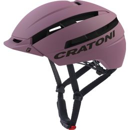 Fahrradhelm Cratoni "C-Loom 2.0" Gr. 53, lila (wei&szlig;, neutral), Helme, 53/57, Fahrradhelm