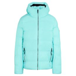 Winterjacke Ziener "TRAVA-Z jacket lady", Damen, Gr. 38, radiant lagoon, Obermaterial: 100% Polyester; Futter: 100% Polyester; Futter 2: 100% Polyamid; Wattierung: 100% Polyester; Wattierung 2: 100% Polyester, Jacken Winterjacke