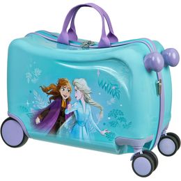 Kinderkoffer Undercover "Ride-on Trolley, Frozen", M&auml;dchen, Gr. B/H/T: 47,5cm x 32cm x 23cm 20 l, bunt (frozen), Polycarbonat, bedruckt, Koffer Kinderkoffer, zum sitzen und ziehen