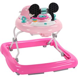 Lauflernhilfe Bright Starts "MINNIE MOUSE Tiny Trek&trade; Walker, Forever Besties&trade;, 2-in-1 Walker", rosa, Lauflernhilfen, KinderB:62cm H:60cm T:71cm, Kunststoff, Metall, Polyester, Lauflernhilfe, mit Licht und Sound, B:62cm H:60cm T:71cm