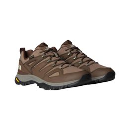 Wanderschuh The North Face "M HEDGEHOG GORE-TEX", Herren, Gr. 43, braun (garnet, smokey braun), Synthetik, Schuhe Wanderschuh, wasserdicht, mit VIBRAM-Sohle, profiliertes Laufsohlenprofil