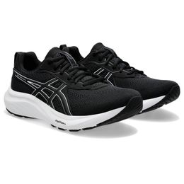 Laufschuh asics "GEL-CONTEND 9", Damen, Gr. 40, schwarz-wei&szlig; (schwarz, wei&szlig;), Synthetik, Textil, Schuhe Laufschuh, mehr D&auml;mpfung, Topseller