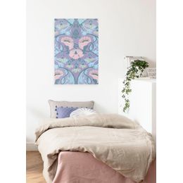 Leinwandbild Komar "Mandala Mauve - Gr&ouml;&szlig;e 60 x 90 cm", bunt (farbe bild(er): bunt), B:60cm, Holz, Papier, Bilder, Leinwandbild, Keilrahmenbild mi Echtholzrahmen
