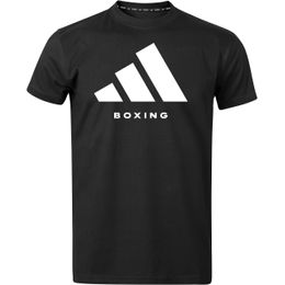 T-Shirt adidas Performance "Community T-Shirt Boxing" Gr. XXL, schwarz, Shirts, Herren, XXL, Obermaterial: 100% Baumwolle, T-Shirt