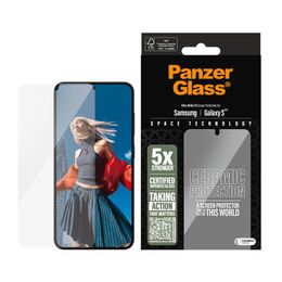 PanzerGlass Displayschutzglas "Ultra-Wide Fit Ceramic Screen Protection", transparent, B:11cm H:1,5cm T:20mm, Displayfolien, Displayschutzfolie, Schutzfolie, Bildschirmschutz, kratz- & sto&szlig;fest, Displayschutzglas