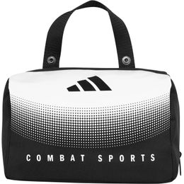 Kulturbeutel adidas Performance "Med Pouch Combat Sports", schwarz, wei&szlig;, Taschen, Jungen, Polyester, Kulturbeutel, ist mit dem Backpack M und Backpack L kompatibel