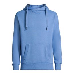Kapuzenpullover SALZHAUT "Hoodie HEFF", Herren, Gr. XL, blau (ocean blau), Obermaterial: 55% Baumwolle CO. 45% Polyester PES., Pullover Kapuzenpullover
