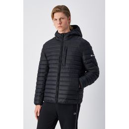 Steppjacke Champion, Herren, Gr. S (44/46), schwarz (nbk), Obermaterial: 100% Polyamid, normal, Jacken Steppjacke