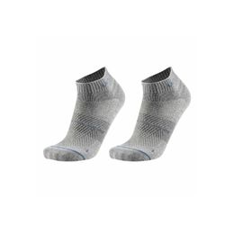 Sneakersocken uyn "Socken 2er Pack", Damen, Gr. 42-44, grau, Obermaterial: 56% Baumwolle CO. 41% Polyamid PA. 3% Elasthan EL., Socken Sneakersocken