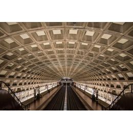 Acrylglasbild queence "U-Bahn Station", bunt (farbe bild(er): bunt), B:90cm H:60cm T:2,4cm, Bilder, Acrylglasbild, Fine Art-Print in Galeriequalit&auml;t