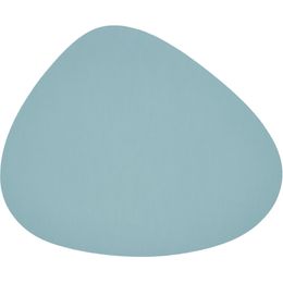 Platzset stuco "Kaja - Stone-Shape", blau (hellblau), B:37cm L:44cm, Obermaterial: 82% PVC, 18% Polyester, Platzsets, Platzset