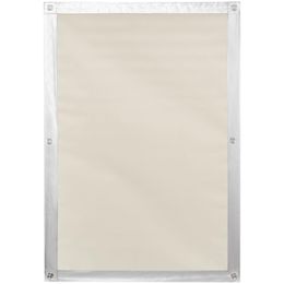 Dachfensterrollo LICHTBLICK ORIGINAL "Haftfix Hitzeschutz Abdunkelung" Gr. 1, beige, B:94cm H:119cm, Polyester, Rollos, Dachfensterrollo, mit Thermobeschichtung, mit Saugnapf