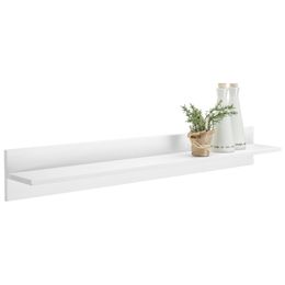 Wandboard Home Affaire "Oslo", beige (cremefarben), B:100cm H:14cm T:14cm, Massivholz, Regale, Wandboard, 100 cm breit, aus massiver Kiefer