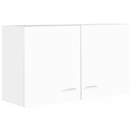 H&auml;ngeschrank KOCHSTATION "KS-Elster", wei&szlig;, B:100cm H:57cm T:34cm, Holzwerkstoff, Schr&auml;nke, H&auml;ngeschrank, Breite 100 cm