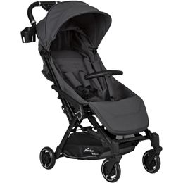 Kinder-Buggy Hartan "Bit - Buggy 1", Baby, grau (graphit), Aluminium, Polyester, Kinderwagen Kinder-Buggy, mit Regenschutz & Cupholder