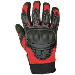 Nerf Motorradhandschuhe NERVE "Sporty" Gr. L, rot, Handschuhe, L, Motorradhandschuhe, mit Weitenverstellung