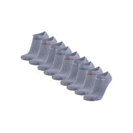 Sneakersocken Replay "Socken 9er Pack", Damen, Gr. 39-42, grau, Obermaterial: 75% Baumwolle CO. 15% Polyester PES. 9% Polyamid PA. 1% Elasthan EL., Socken Sneakersocken