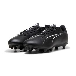 Fu&szlig;ballschuh Puma "ULTRA 5 PLAY FG/AG", Gr. 42, schwarz-wei&szlig; (Puma schwarz, Puma wei&szlig;), Synthetik, Schuhe Fu&szlig;ballschuh, f&uuml;r Rasenpl&auml;tze