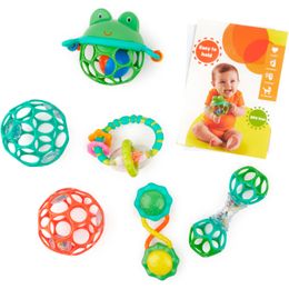 Rassel Bright Starts "Little Shakers, Rassel-Geschenkset", bunt, Greifspielzeug, Baby, Kunststoff, Metall, Rassel, mit Sound
