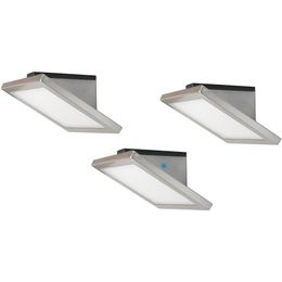 Evotec Unterschrankleuchte "NELLY", Energieeffizienz: F, silber (edelstahlfarben), H: 0,6cm, Leuchten, LED Unterbauleuchte, K&uuml;chenlampe, K&uuml;chenbeleuchtung, Unterschrankleuchte