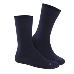 Socken Hudson "Socke Air Plush", Herren, Gr. 43-46, blau (marine 0337), Obermaterial: 80% Baumwolle CO. 18% Polyamid PA. 2% Elasthan EL., Socken Socken