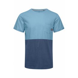 T-Shirt 11 Project "T-Shirt PRAlfie", Herren, Gr. S, blau (copen blau), Obermaterial: 100% Baumwolle CO., regular fit normal, Rundhals, Shirts T-Shirt