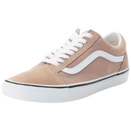 Sneaker Vans "Old Skool", Damen, Gr. 36,5, e2v, color theory warm taupe, Leder, Schuhe Sneaker