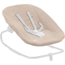 Kindersitzbezug hauck "Schonbezug f&uuml;r Babywippe; Highchair Bouncer Cover", Baby, Gr. B/H/L: 49cm x 0,25cm x 66cm, beige, Baumwolle, Kindersitz-Bez&uuml;ge Kindersitzbezug, Schonbezug f&uuml;r Babywippe Highchair Bouncer/High Chair Bouncer Eco