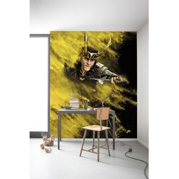 Fototapete Komar "Digitaldruck Vlies - Loki Yellow Dust - Gr&ouml;&szlig;e 200 x 250 cm", bunt, Rollen: 1, Vlies, Tapeten, Fototapete, Kinderzimmer