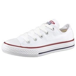 Sneaker Converse "Chuck Taylor All Star Ox", M&auml;dchen, Gr. 28, wei&szlig;, Textil, Schuhe Sneaker, f&uuml;r Kinder