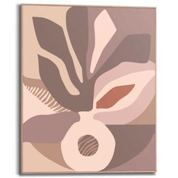 Poster Reinders "Earth Abstract", braun (farbe bild(er): braun), B:40cm H:50cm T:1,6cm, MDF, Bilder, Poster