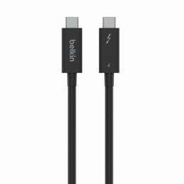 Belkin USB-Kabel "Connect Thunderbolt 4-Kabel", schwarz, 200cmcm, Kabel, 2 m, aktiv, unterst&uuml;tzt gleichzeitig Stromversorgung, Daten&uuml;bertragung, USB-Kabel
