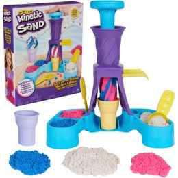 Kreativset Spin Master "Kinetic Sand - Soft Serve Ice Cream Station 397g", bunt, Kreativsets, Kinder, Kreativset