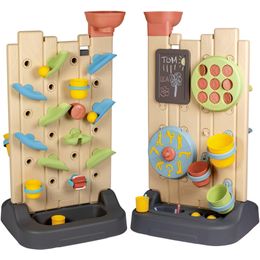 Spielcenter Smoby "Smoby Life, Activity Wall 6-in-1", bunt, Motorikspielzeug, BabyB:48cm H:88cm T:43cm, Kunststoff, Spielcenter, Made in Europe, B:48cm H:88cm T:43cm