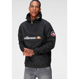 Windbreaker Ellesse "MONT 2 JACKET", Herren, Gr. S, schwarz, Obermaterial: 100% Polyester, Basic schmal h&uuml;ftlang, B&uuml;ndchen, Jacken Windbreaker