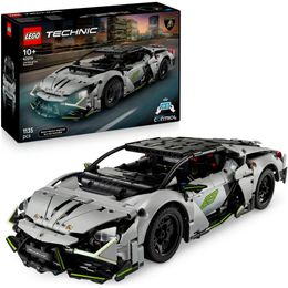 Konstruktionsspielsteine Lego "Lamborghini Revuelto Supersportwagen (42214), Lego Technic", bunt, Spielbausteine, Kinder, Kunststoff, Konstruktionsspielsteine, Made in Europe, Topseller