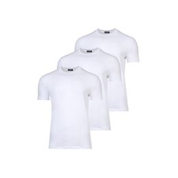T-Shirt Dsquared2 "T-Shirt 3-PACK T-SHIRT 3er Pack", Damen, Gr. XL, wei&szlig;, Obermaterial: 94% Baumwolle CO. 6% Elasthan EL., Shirts T-Shirt