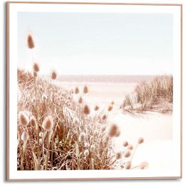 Poster Reinders "Strand", beige (farbe bild(er): beige), B:50cm H:50cm T:1,6cm, MDF, Bilder, Poster