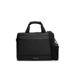 Laptoptasche Tommy Hilfiger "TH TPU COMPUTER BAG", Gr. B/H/T: 39cm x 30cm x 8cm, schwarz, Lederimitat, unifarben, Taschen Laptoptasche, Unisex Computertasche, Umh&auml;ngetasche mit Vordertaschenfach