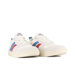Sneaker Palladium "PALLACUP FLAME LTH", Herren, Gr. 41, blau (cream, chili, blau), Schuhe Sneaker